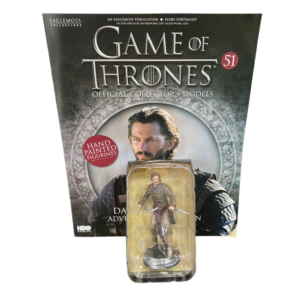 Pre-owned Game of Thrones Eaglemoss Collection- Daario Naharis Advisor To The Queen #51 - Own4Less